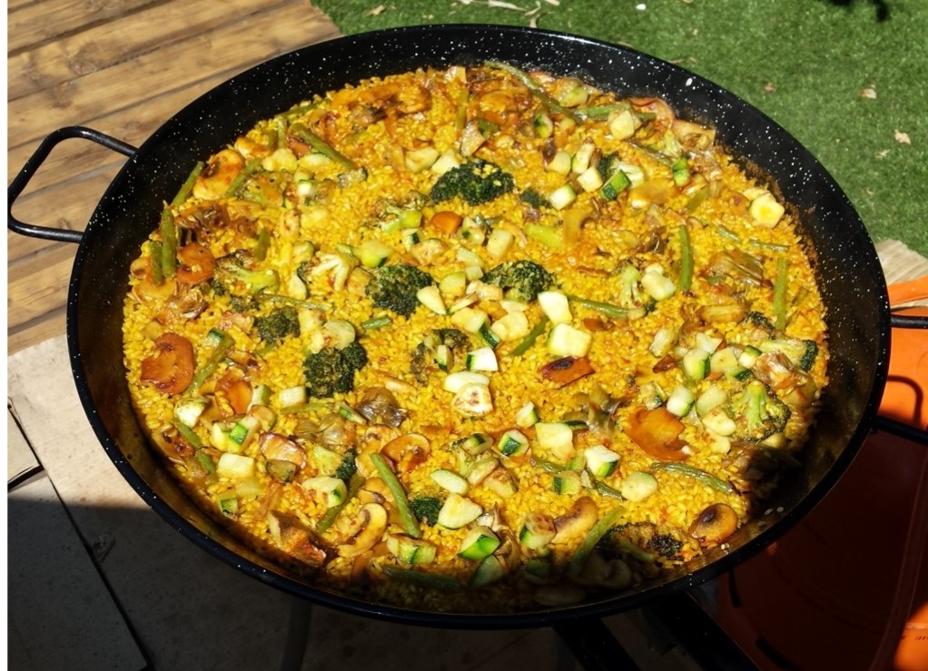 Originalpaella - Receta facil paella de verduras