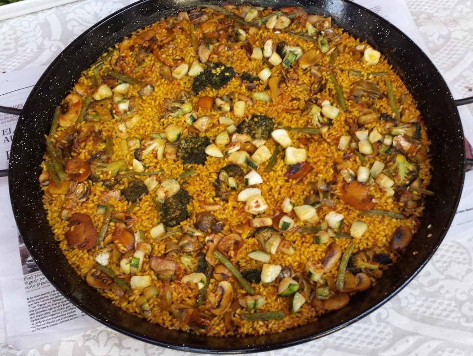 Originalpaella - Receta facil paella de verduras