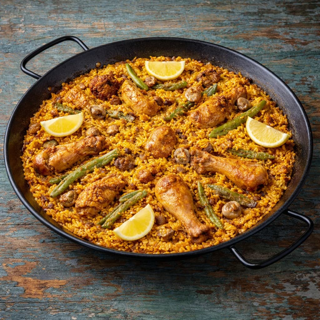 Cantidades y medidas para crear una paella perfecta